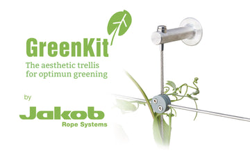 Jakob GreenKit Net - Green wall stainless steel trellis - Jakob Green Kits