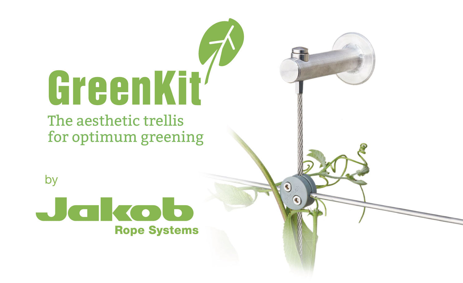 JaKob GreenKits Trellis - The stainless steel plant support for a ...