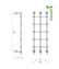 Wide 26-inch Wide, 80-inch High Stainless Steel Trellis - Jakob Green Kits