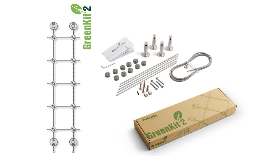 JaKob GreenKits Trellis - The stainless steel plant support for a ...